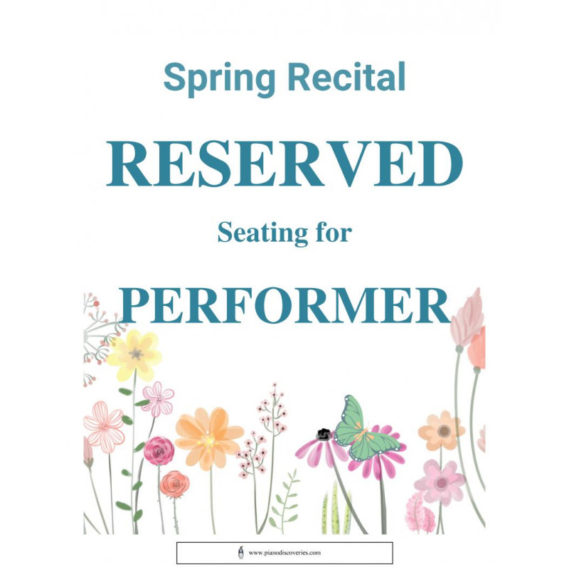 Spring Recital Party Pack