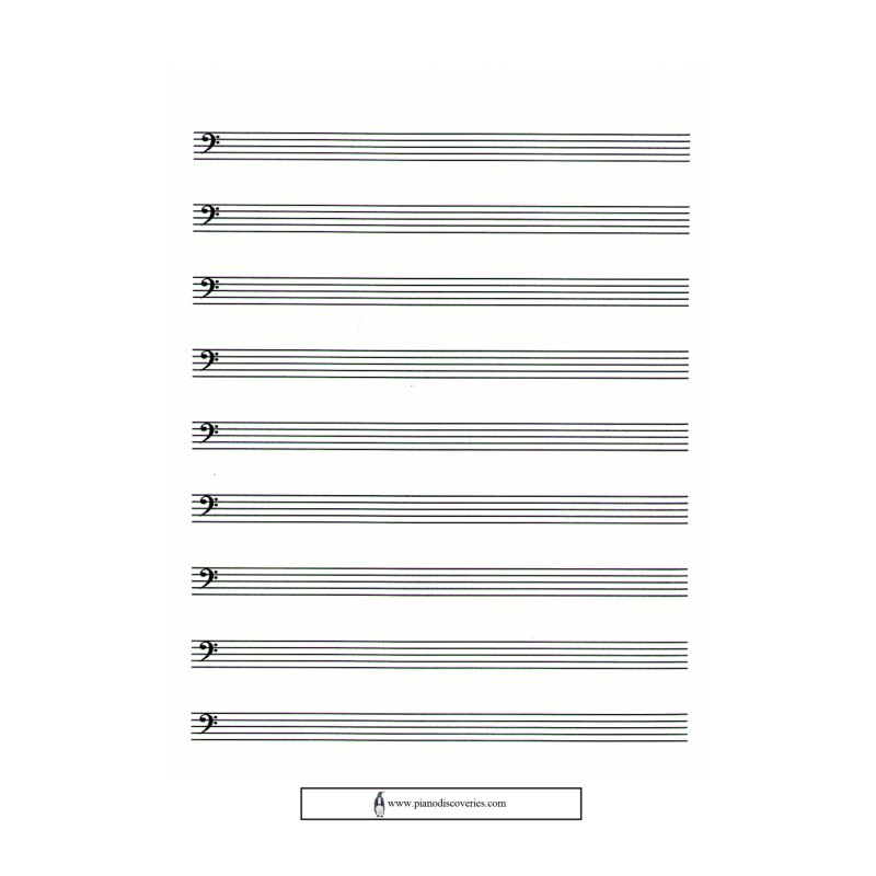 Weekly Piano Practice Charts