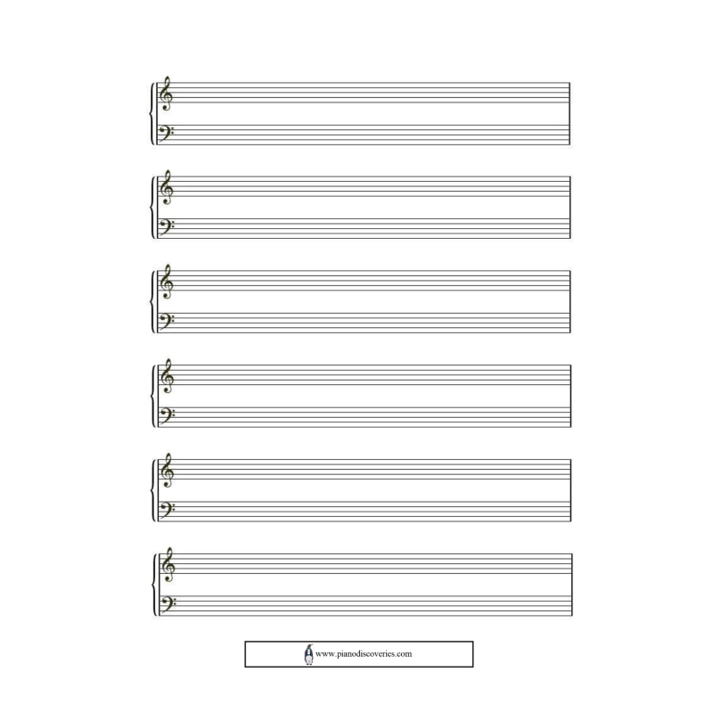 Manuscript Paper Pack