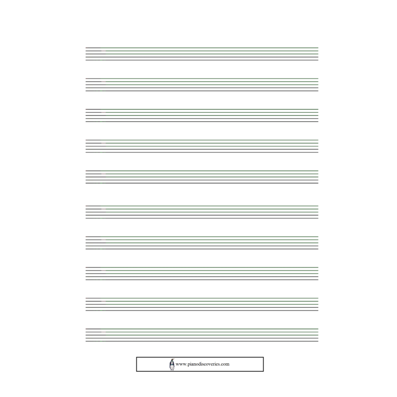 Manuscript Paper Pack